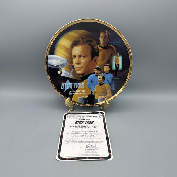Star Trek Plate - Etsy