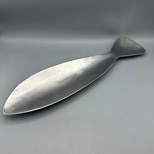Nambe 553 Fish Shaped Platter, Vintage - Etsy