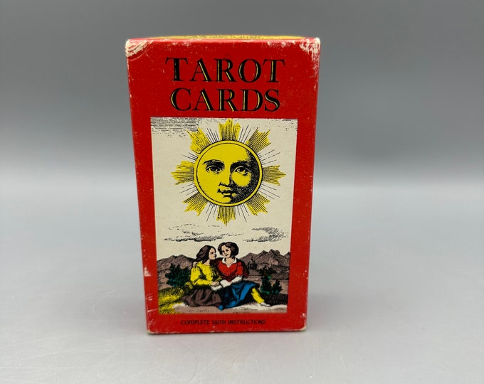 1970 S.R. Kaplan Tarot Card Deck (complete With Instructions, Major ...