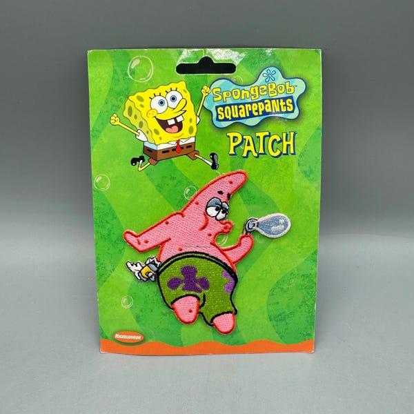 Spongebob Patch - Etsy