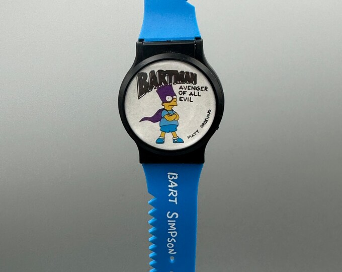 Bartman, the Simpsons Watch, 1990 TCFFC Vintage - Not Tested, Need ...