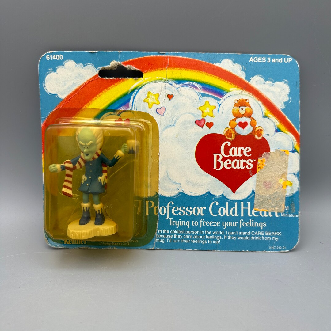 Professor Cold Hear Care Bear Miniature, Trying to Freeze Your Feelings ...