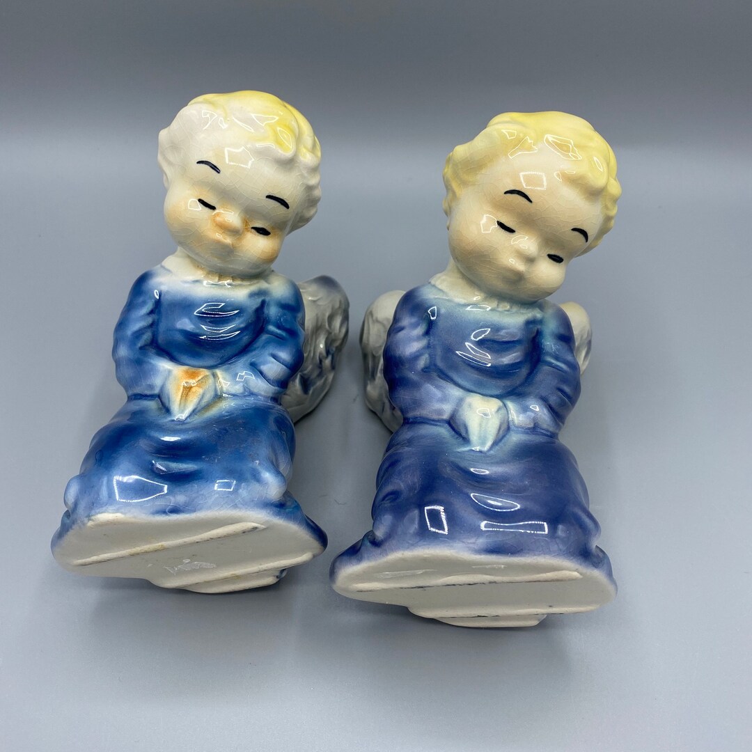 Royal Copley Angel Wall Pocket/planter (set of 2) - Etsy