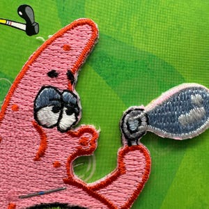 Vintage Patrick Star Iron on Patch, Spongebob Squarepants - Etsy