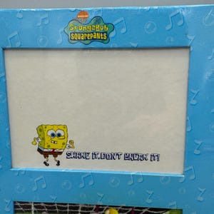Vintage Spongebob Squarepants Mini Dry Erase Board With Corkboard, 2003 ...