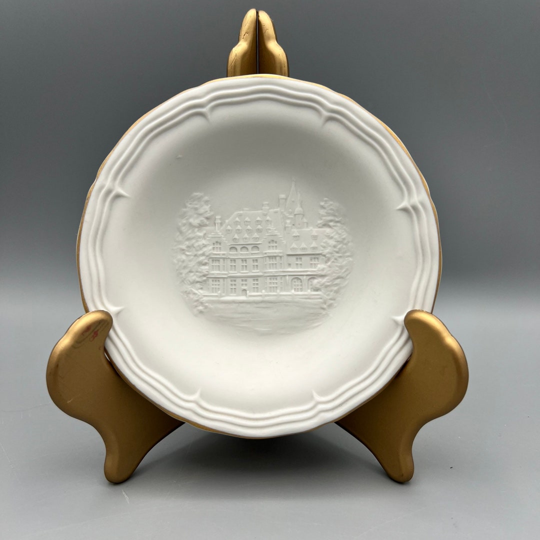 Hochst Porcelain Bisque Small Trinket Dish, Vintage - Etsy
