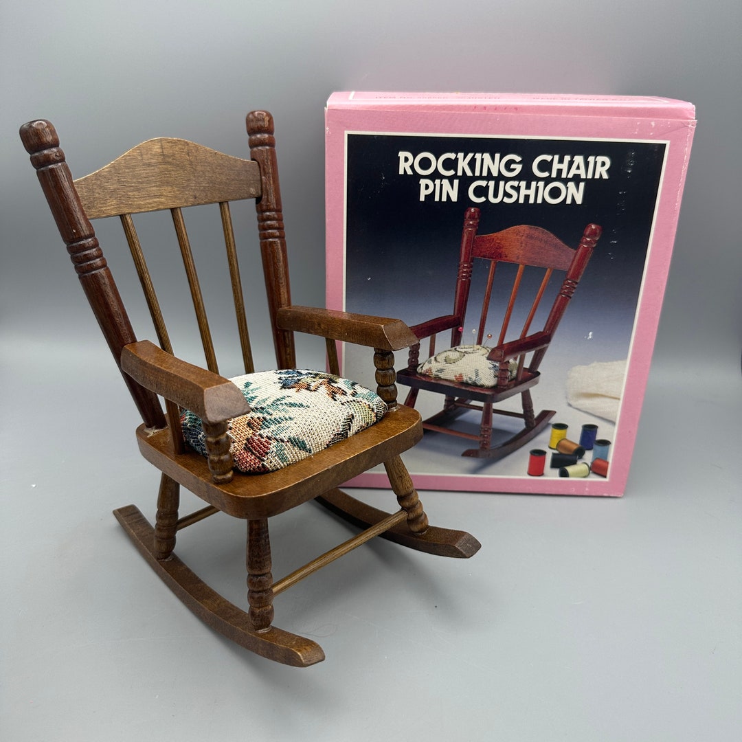 Rocking Chair Pin Cushion, Vintage - Etsy