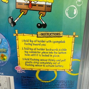 Vintage Spongebob Squarepants 2003 Cell Phone Desktop Phone Holder ...