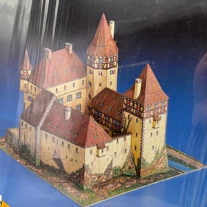 Bear Rock Castle Paper Model by Schreiber-bogan, Vintage (sealed) - Etsy
