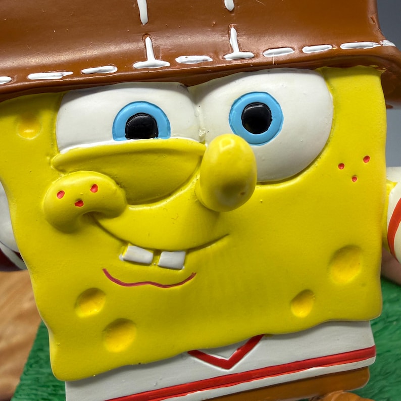 Vintage Spongebob Squarepants Football Figurine, Make Way I'm Coming ...