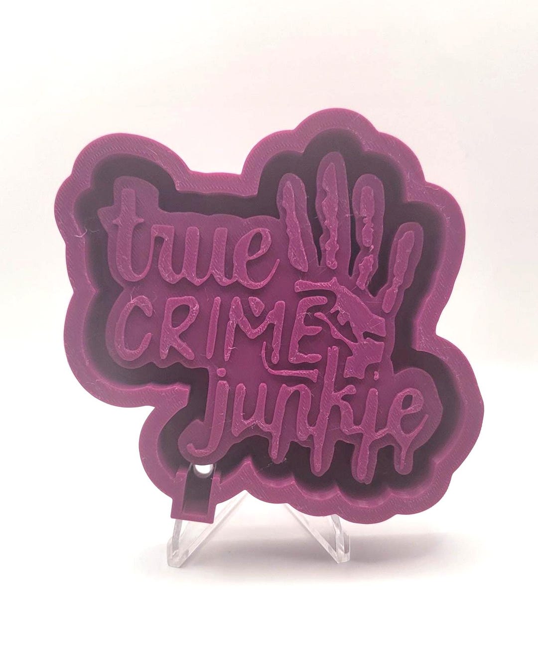 True Crime Junkie Full Size Freshie Mold - Etsy