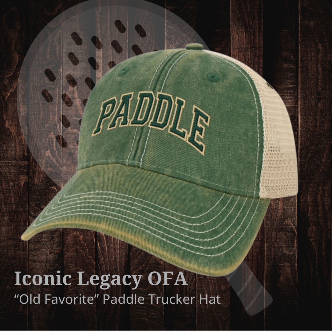 PADDLE HUT Old Favorite Paddle Tennis Trucker Cap, Platform Tennis Hat ...