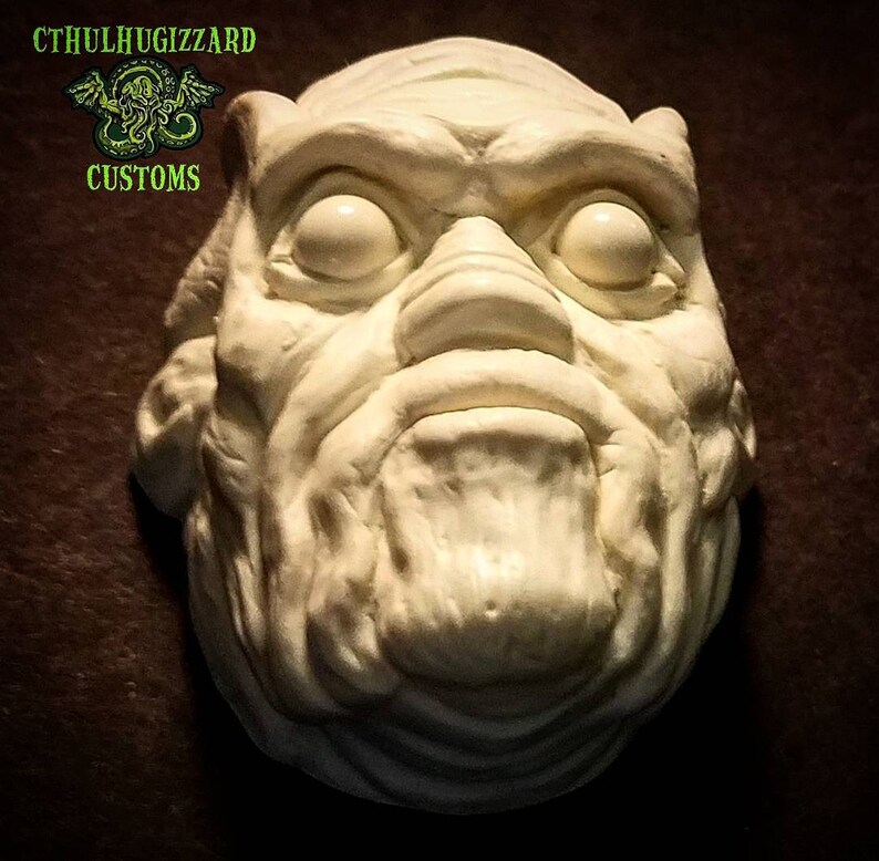 Lectroid From Buckaroo Bonzai 1/3rd Scale Relief Unpainted - Etsy