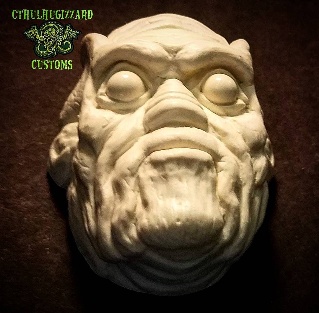 Lectroid From Buckaroo Bonzai 1/3rd Scale Relief Unpainted Resin ...