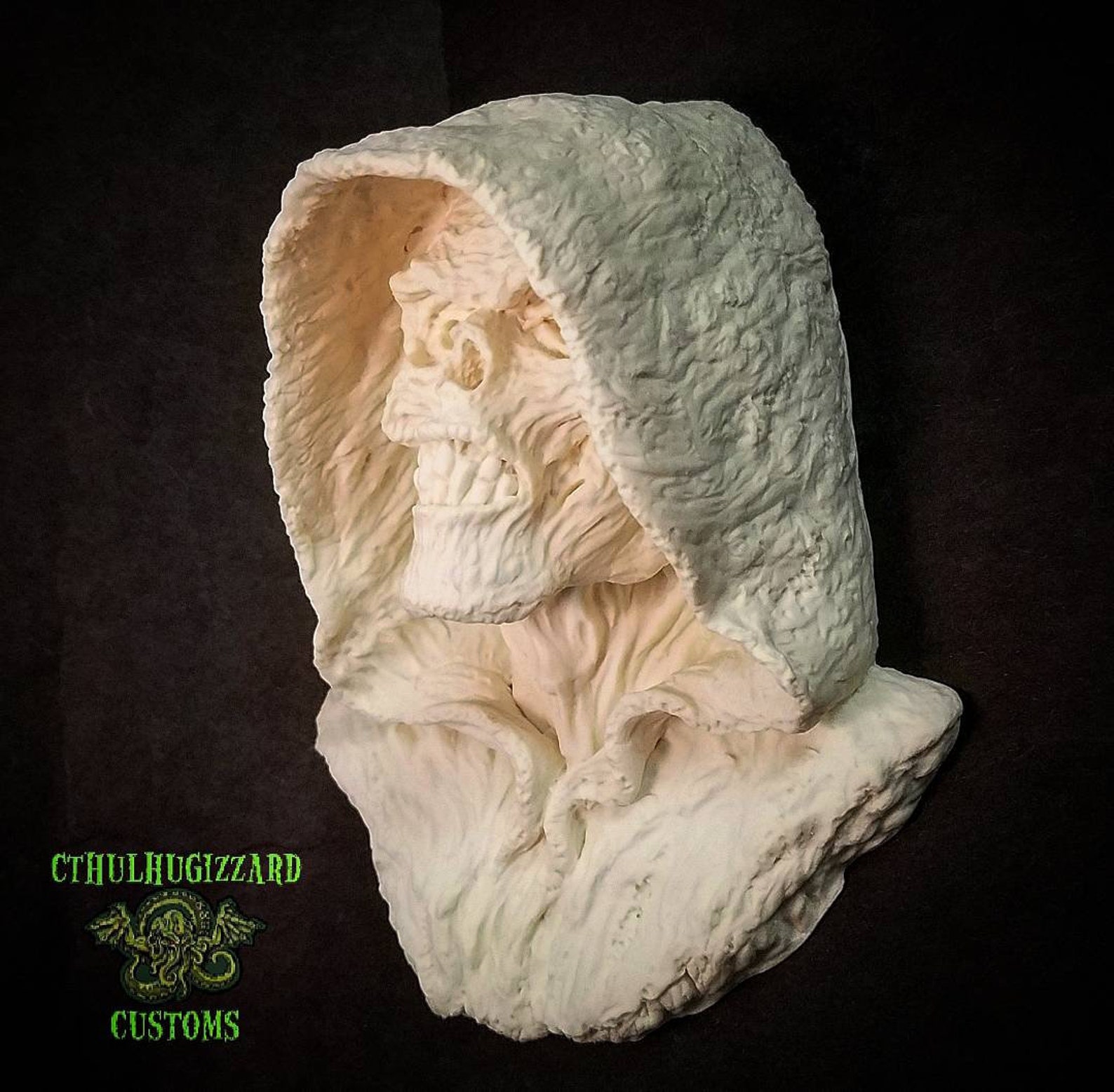 Blind Dead Templar Hooded Version 2 . 1/4 Scale Unpainted | Etsy