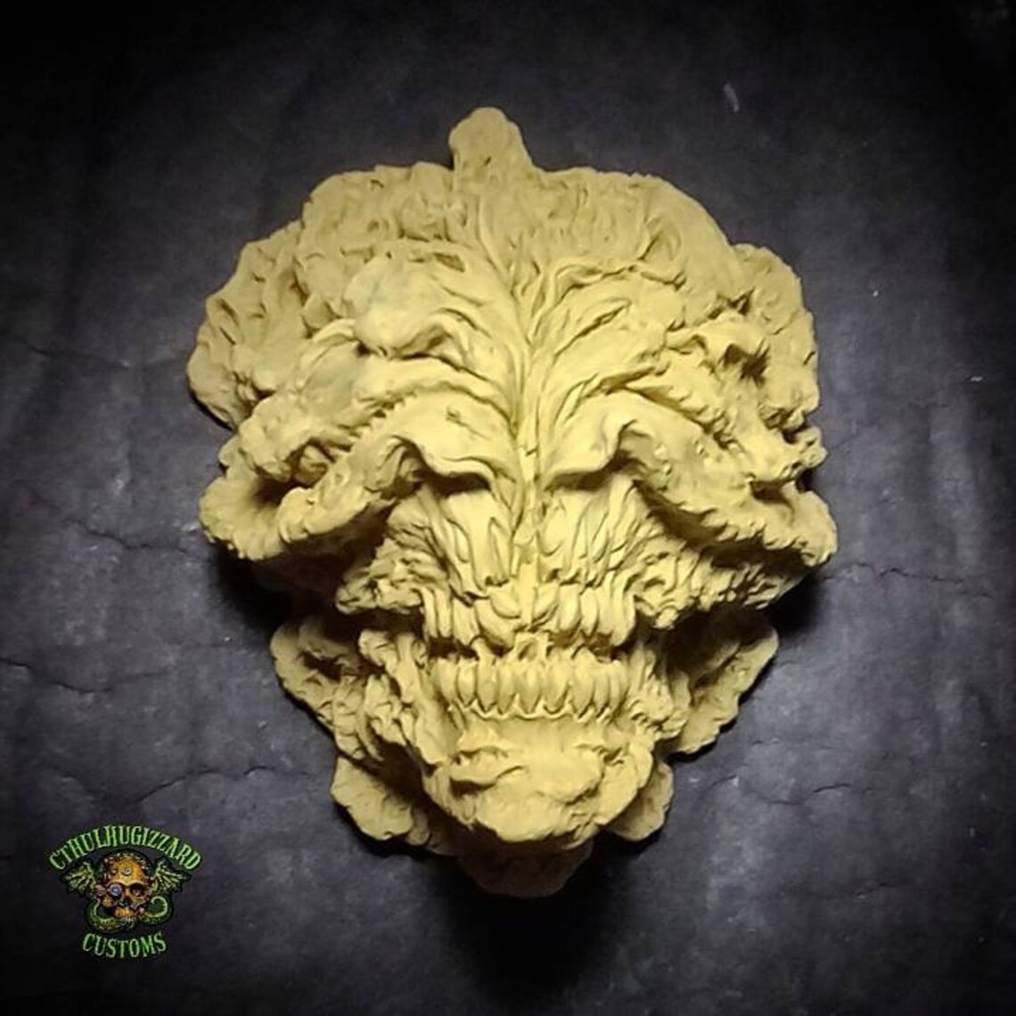 Clicker Bloater Skull Carnivorous Fungus Version 3 1/3rd - Etsy