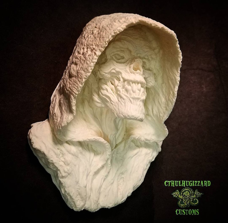 Blind Dead Templar Hooded Version 2 . 1/4 Scale Unpainted - Etsy