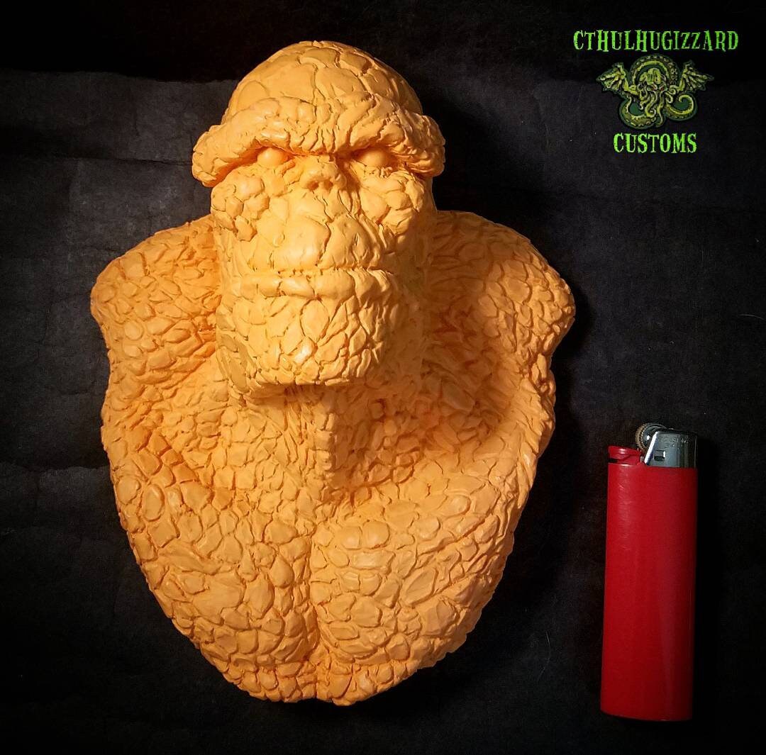 The Thing 1/3rd Scale Relief Unpainted Resin Casting. - Etsy