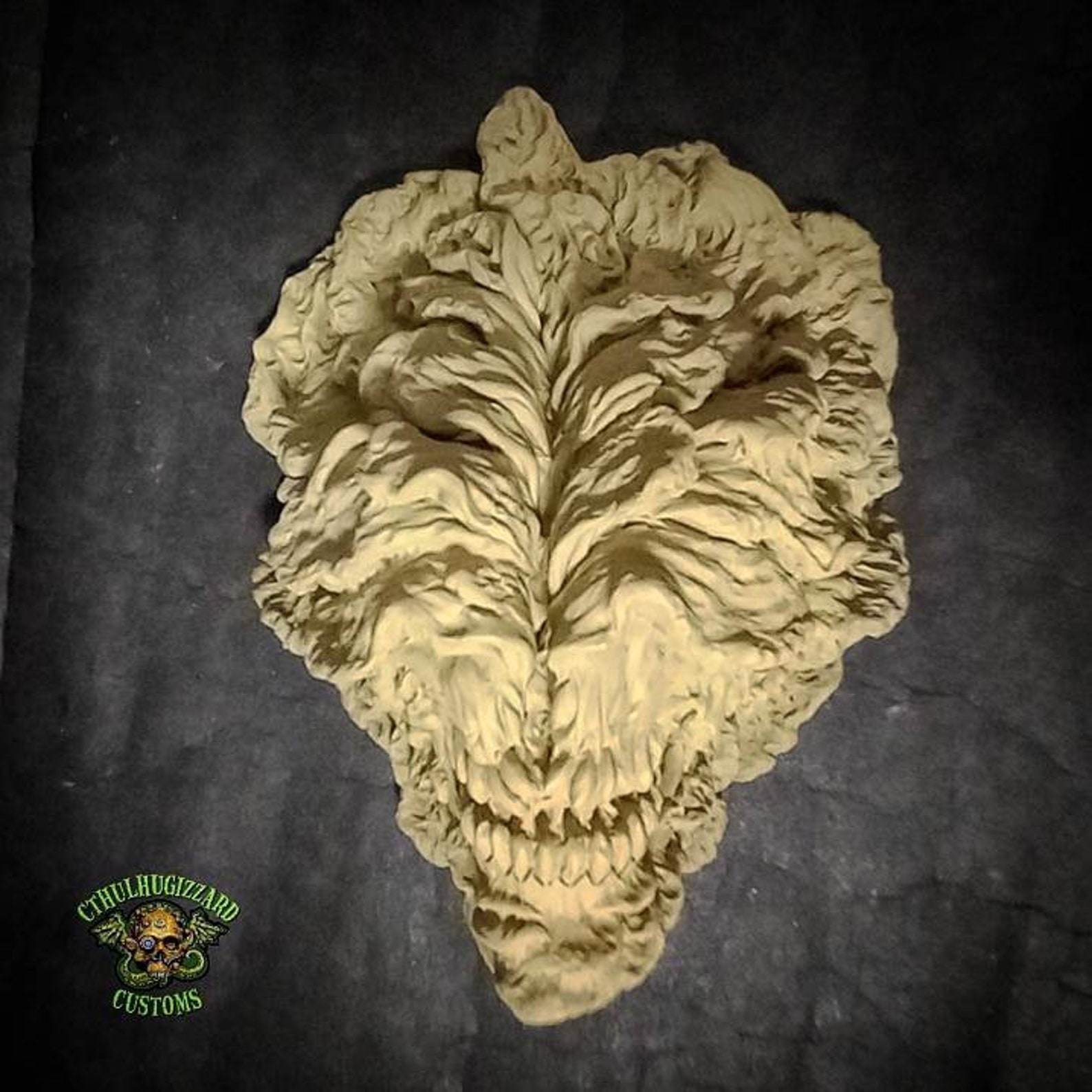 Clicker Bloater Skull Carnivorous Fungus Version 3 1/3rd - Etsy