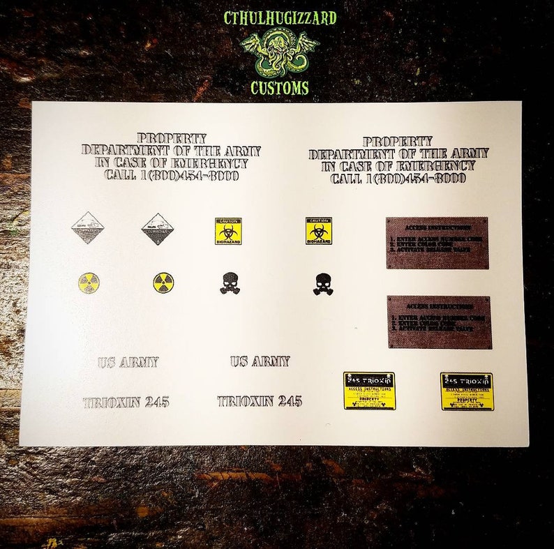 Tarman Bust With Trioxin 245 Canister Base 1/4 Scale Resin - Etsy