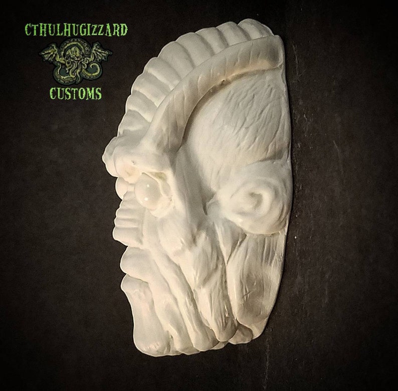 Lectroid From Buckaroo Bonzai 1/3rd Scale Relief Unpainted - Etsy