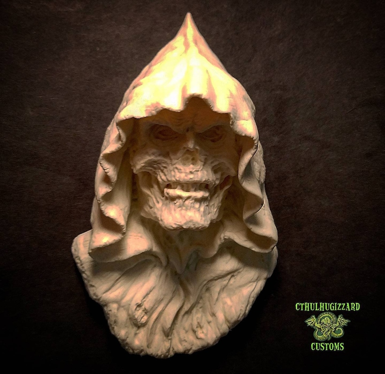 Blind Dead Templar Hooded Version 1 1/4 Scale Unpainted - Etsy