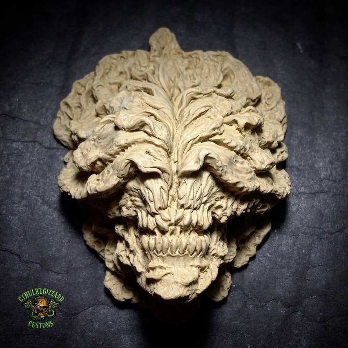 Clicker Bloater Skull Carnivorous Fungus Version 3 1/3rd - Etsy