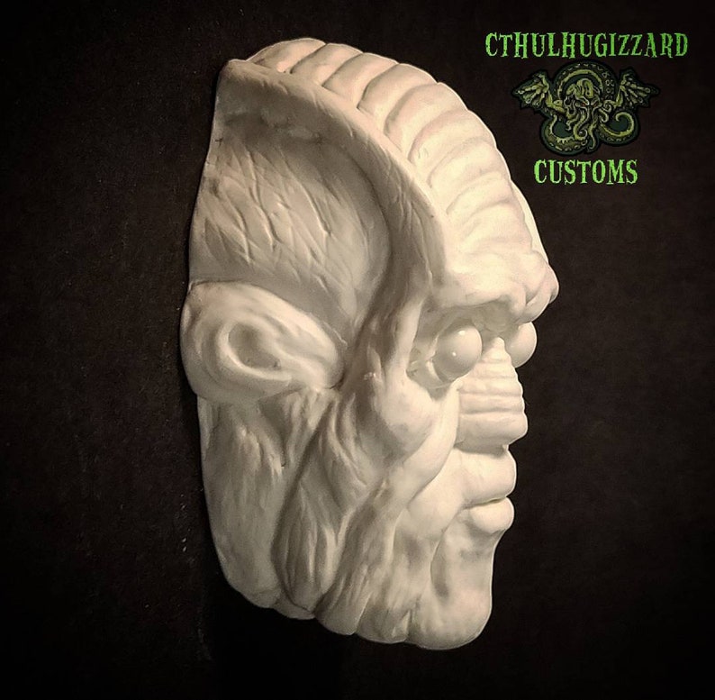 Lectroid From Buckaroo Bonzai 1/3rd Scale Relief Unpainted - Etsy