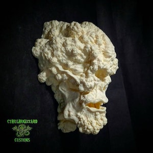 Joseph Merrick the Elephant Man Skull Skull Unpainted Resin Relief 1 ...