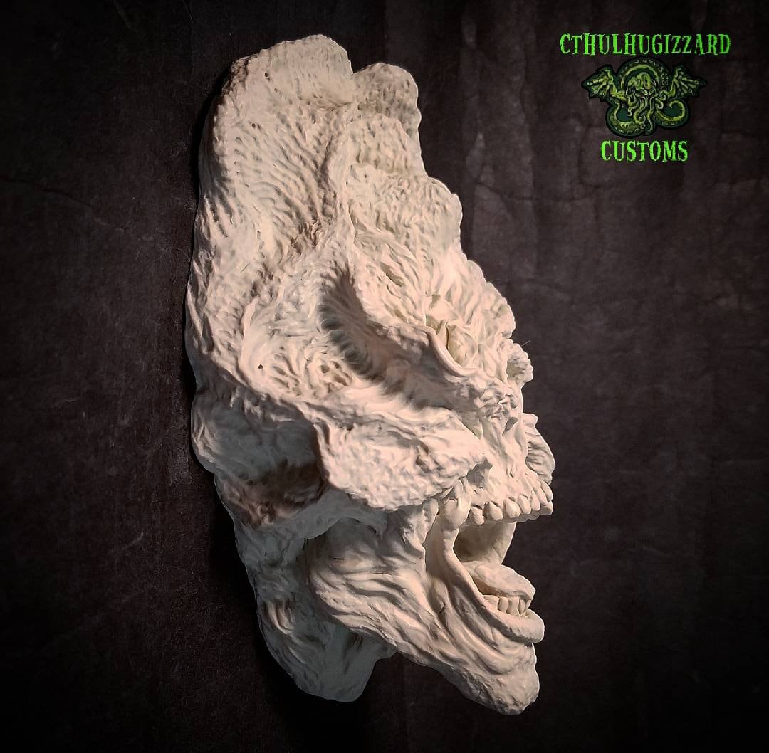 Clicker Carnivorous Fungus Version 2. A 1/3rd Scale Unpainted Resin ...