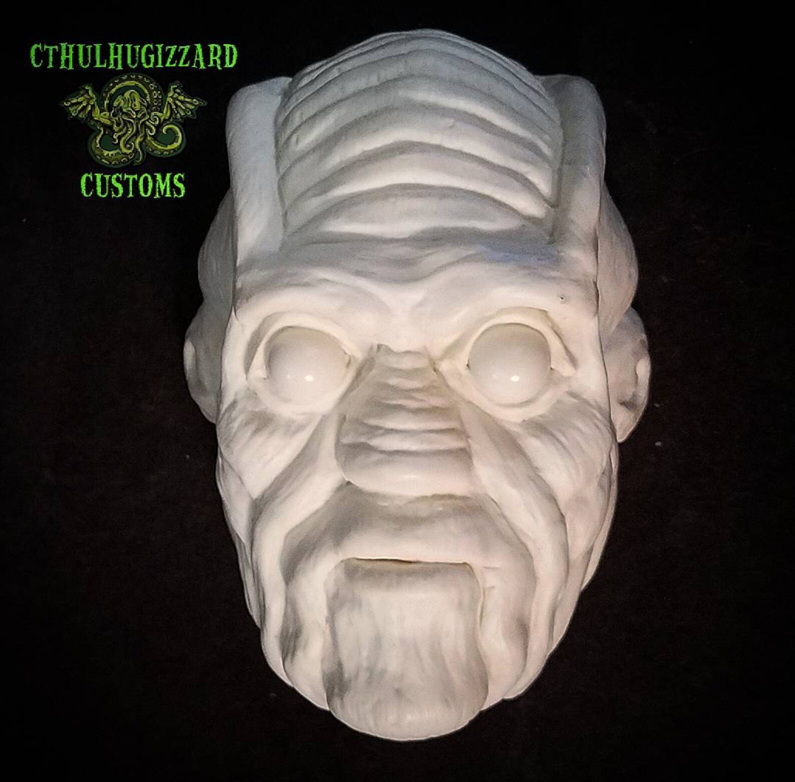 Lectroid From Buckaroo Bonzai 1/3rd Scale Relief Unpainted - Etsy