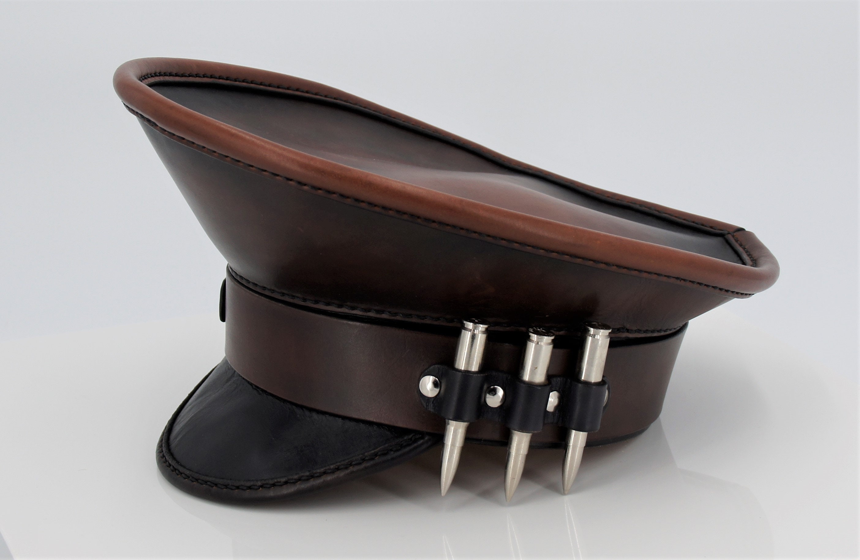 Black Military Cap