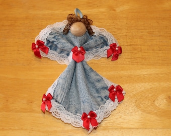 Denim Pocket Angel - Etsy