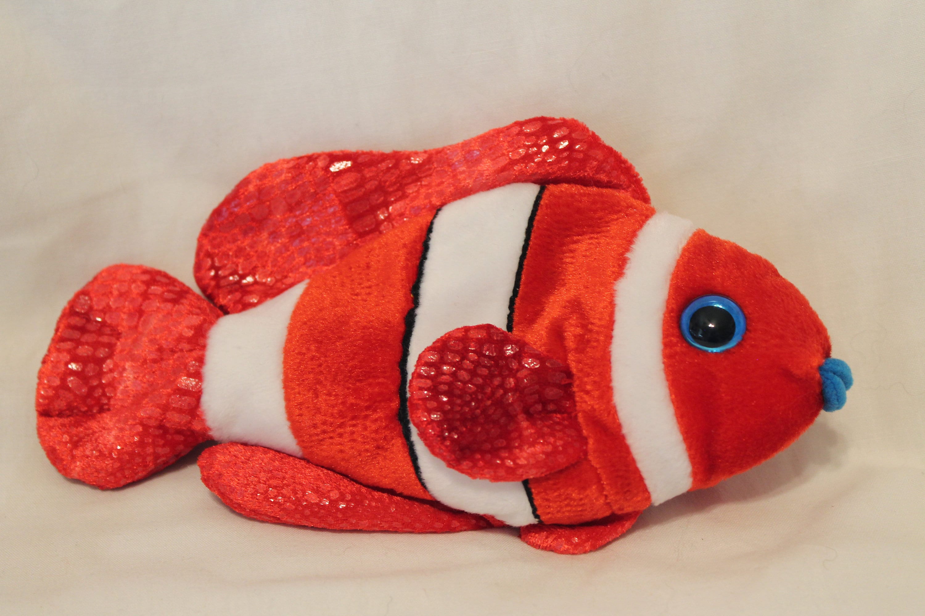Vintage Ty Jester the Clownfish Beanie Baby Retired 12/31/01 Beanie ...