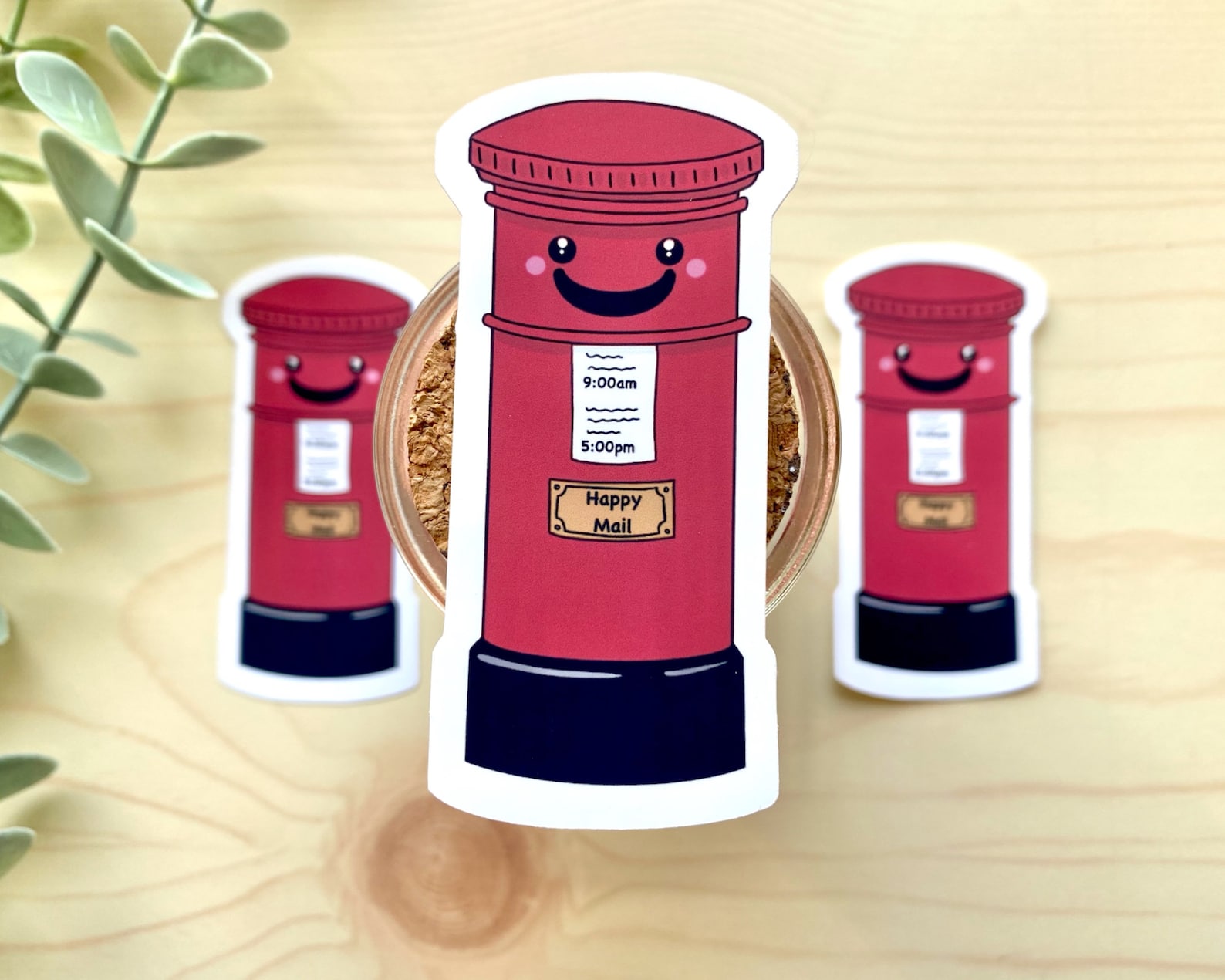 Post Box or Mail Box Sticker // Matte or Glossy Water Resistant Vinyl ...