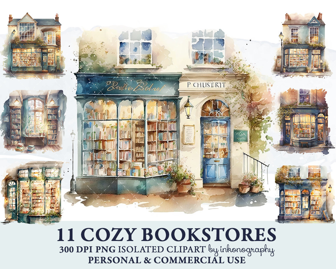Bookstore Building Clipart