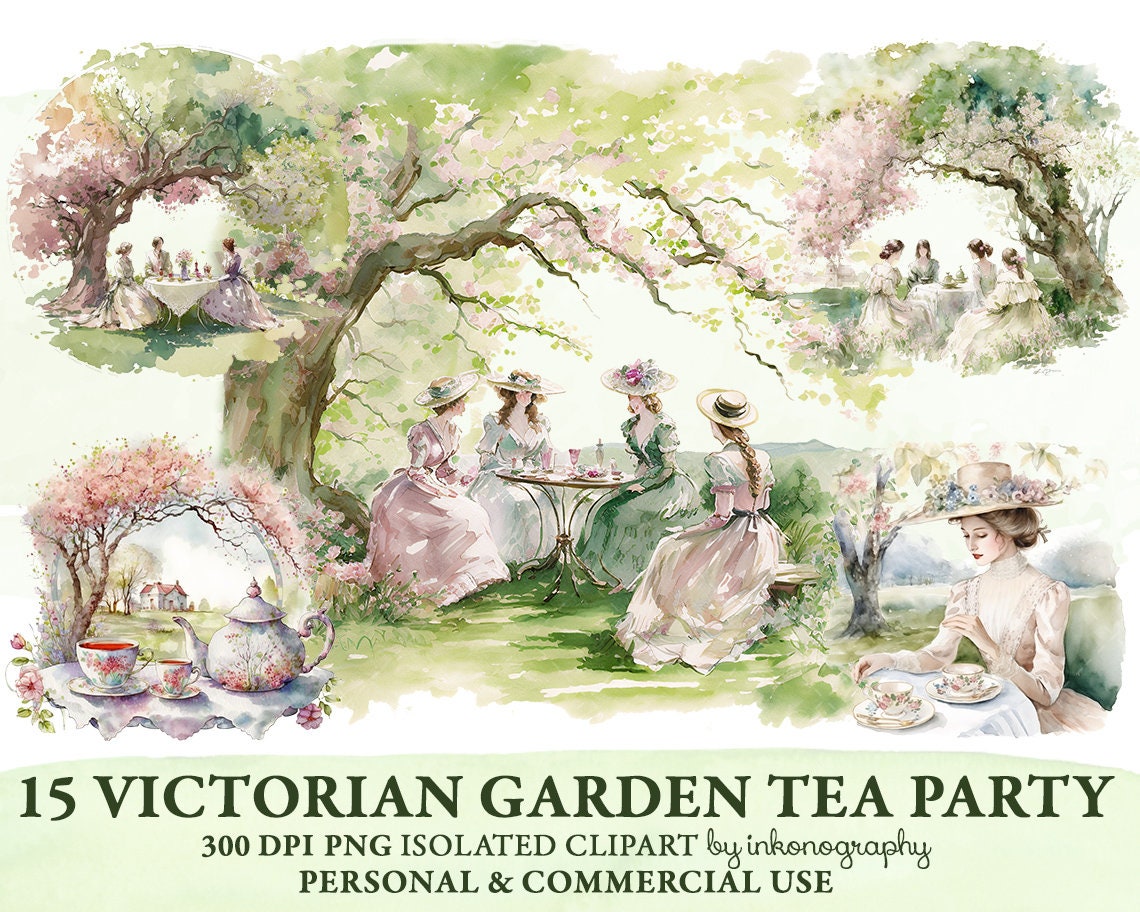 Clipart Garden Party