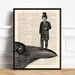 Poe Poster Gift, Book Lover Gift Set, Nevermore Allan Poe, Edgar Allan ...