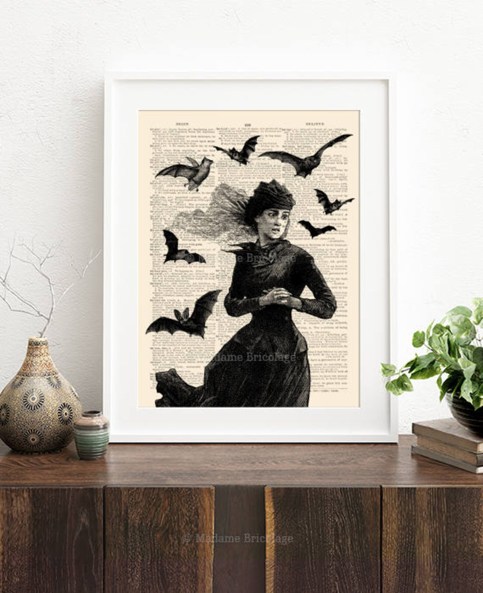 Lady Vampire Bats Gothic Vampire Woman Vampire Christmas - Etsy