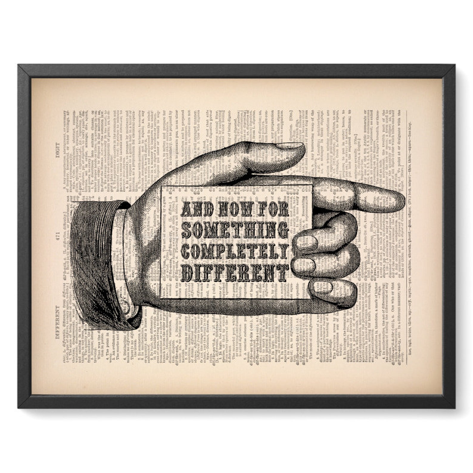 Monty Python and Now for Something Completely Different - Etsy