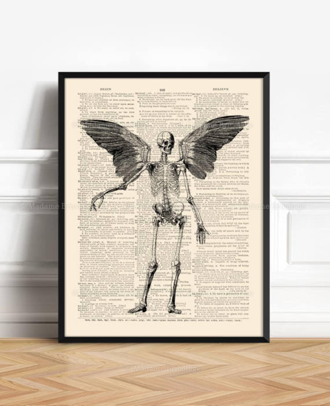 Skeleton Angel, Mythical Creature, Mythical Animal, Love Him Gift ...