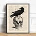 Poe Poster Gift, Book Lover Gift Set, Nevermore Allan Poe, Edgar Allan ...