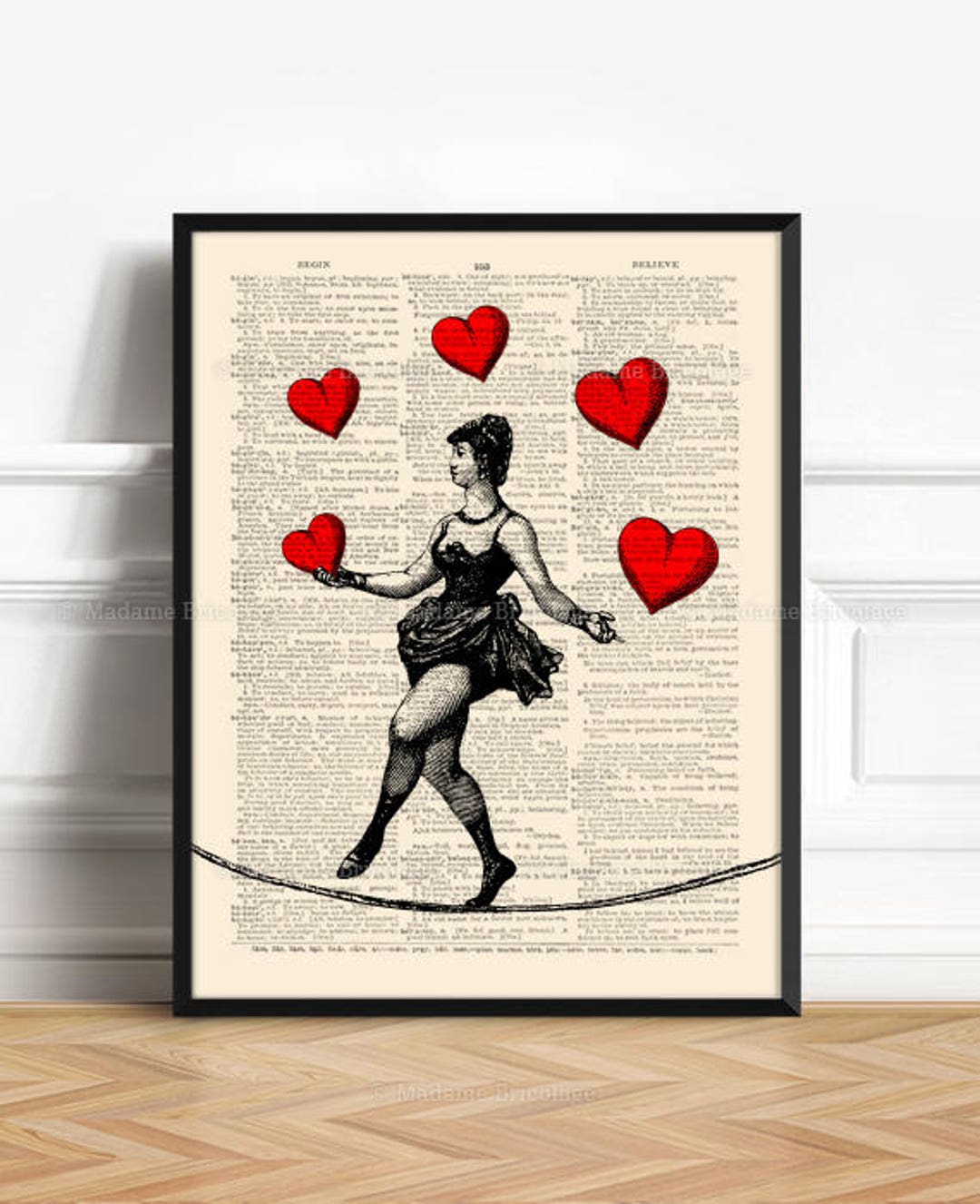 Love Circus Decor, Cute Valentine's Day Gift for Husband, Anniversary ...