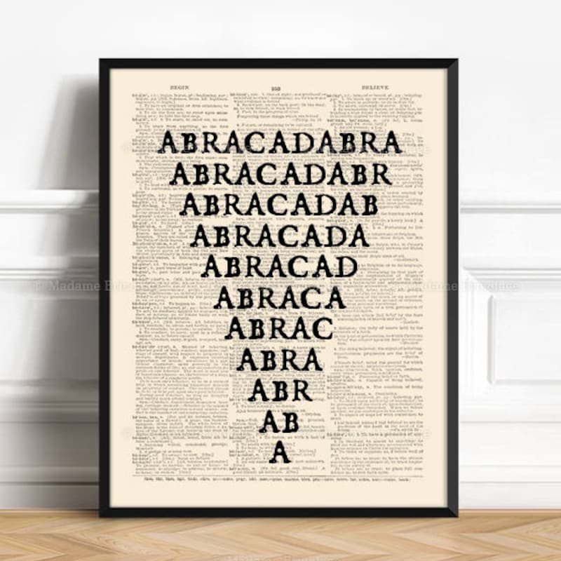 Abracadabra - Etsy