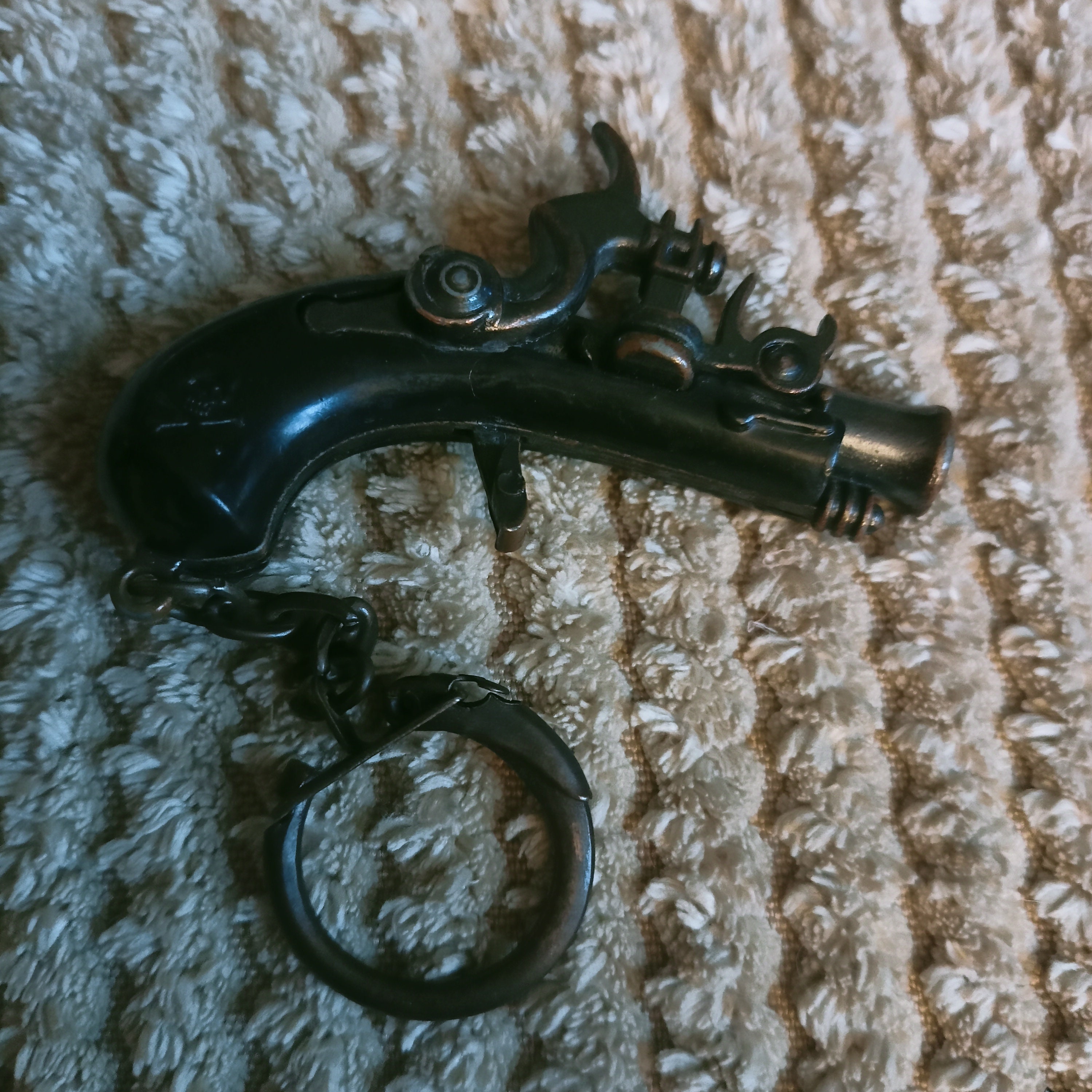 Miniature Replica Toy Gun Pistol Keyring - Etsy
