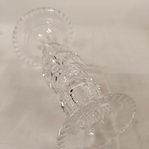 Vintage Stuart Crystal Candlestick Signed 16cms High - Etsy