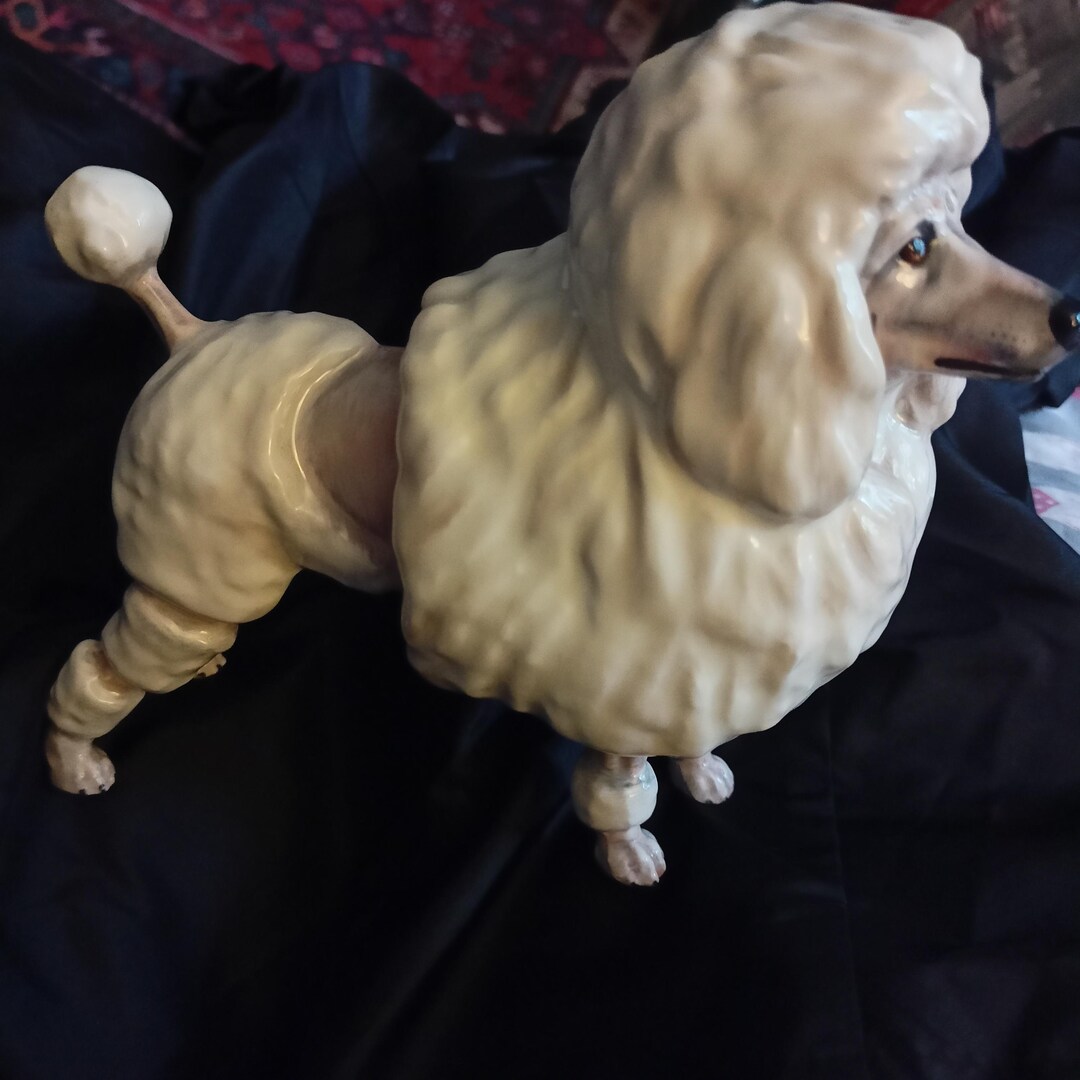 Royal Doulton French Poodle Bone China Figurine - Etsy