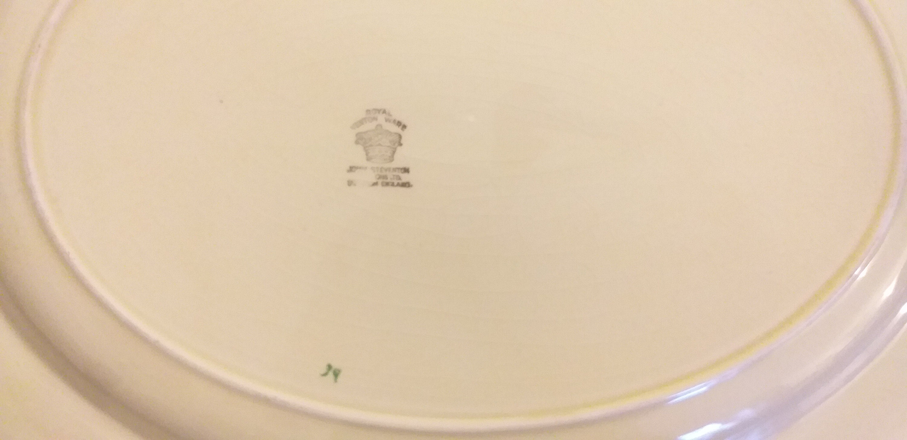 Royal Venton Ware Serving Plate J Steventon & Sons Burslem 1920s - Etsy