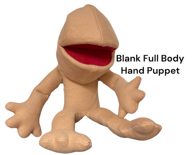 Blank Full Body Hand Puppet - Etsy