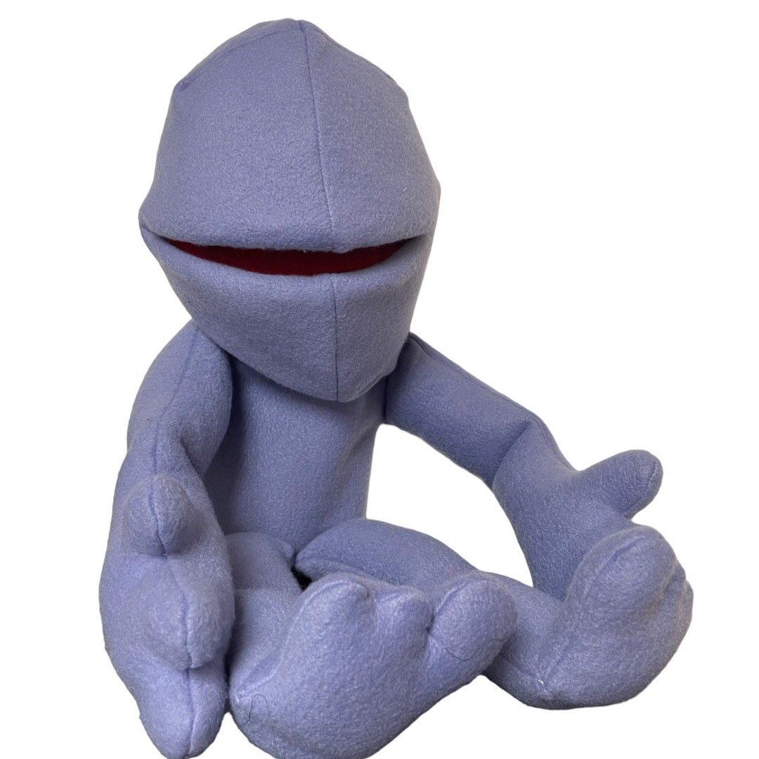 Dusty Purple Blank Full Body Hand Puppet - Etsy
